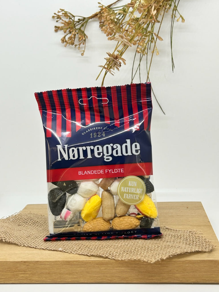 Nørregade Blandede Fyldte Bolcher - Filled Hard Boiled Candy Mix ...